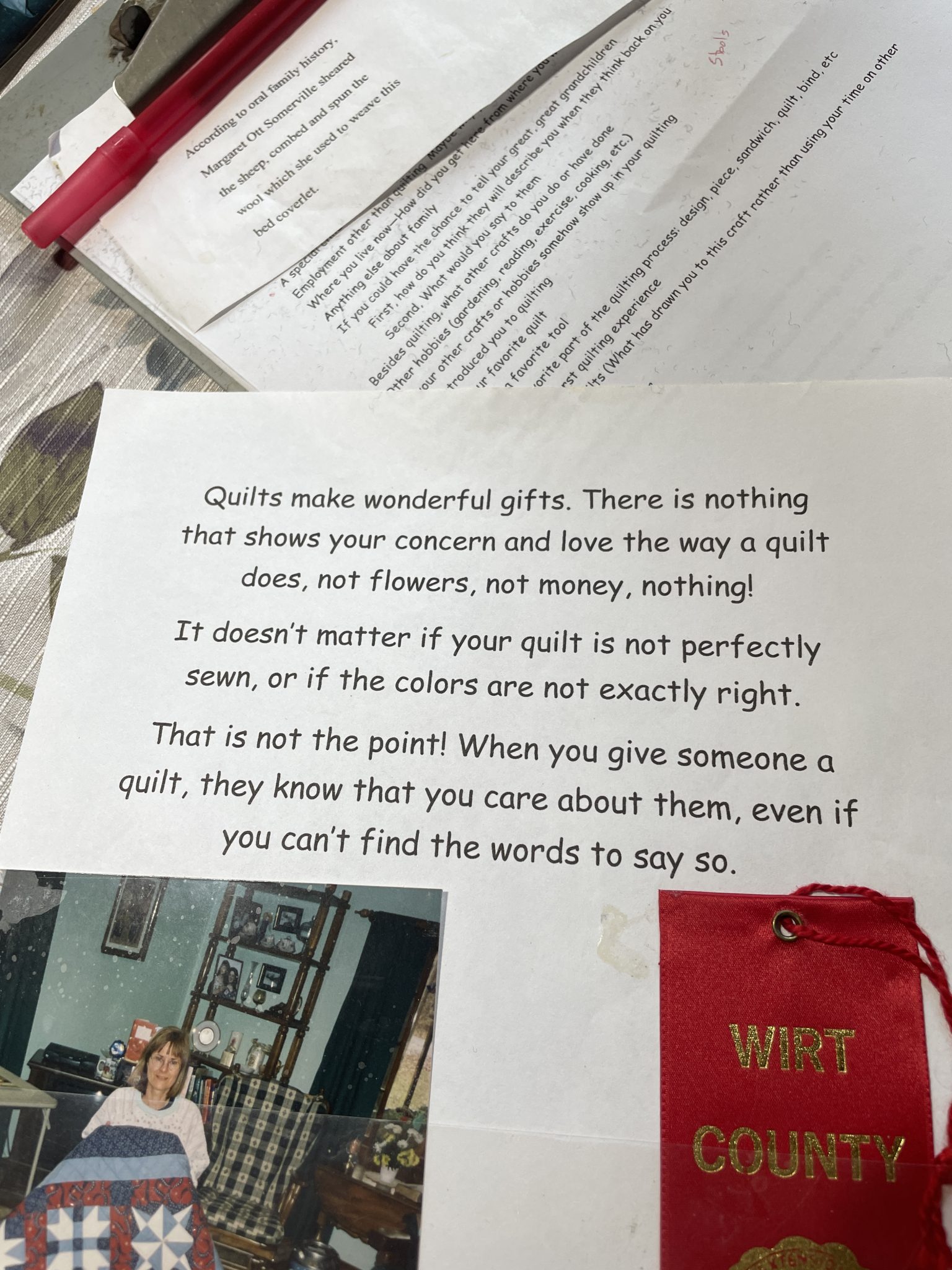 Reberta Hall - A Quilters Life